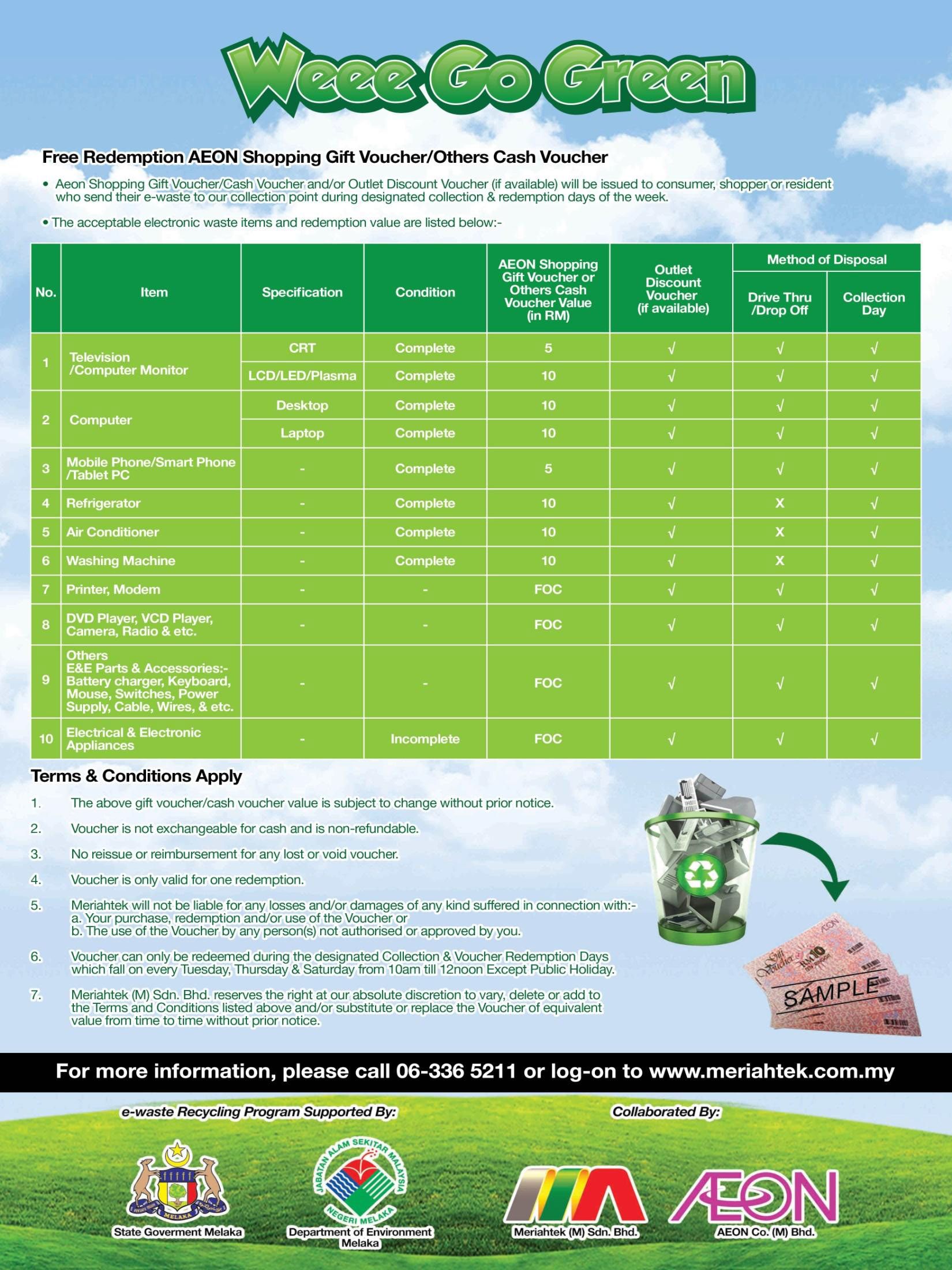 :: Meriahtek :: Let's Go E-Green Together with our ECO Services